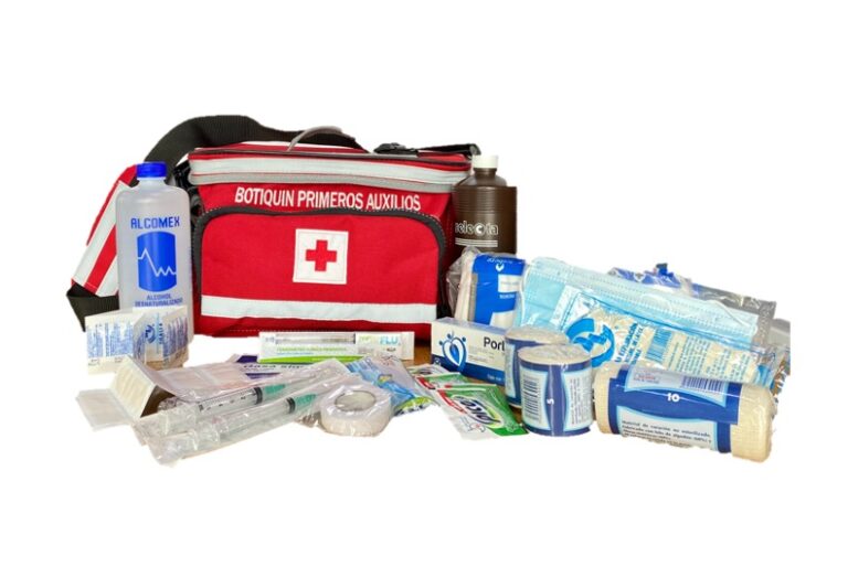MOCHILA DE PRIMEROS AUXILIOS EQUIPADA - MEJICORO Estuches y Maletines