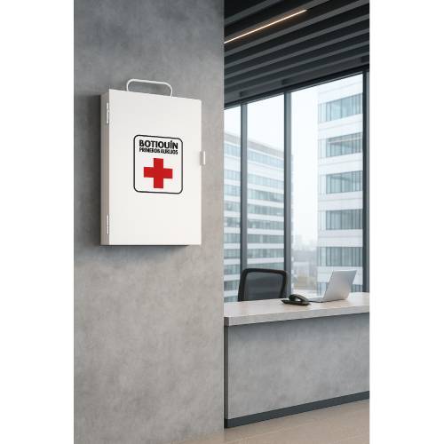 Botiquín Metálico de Pared EQUIPADO - MEJICORO